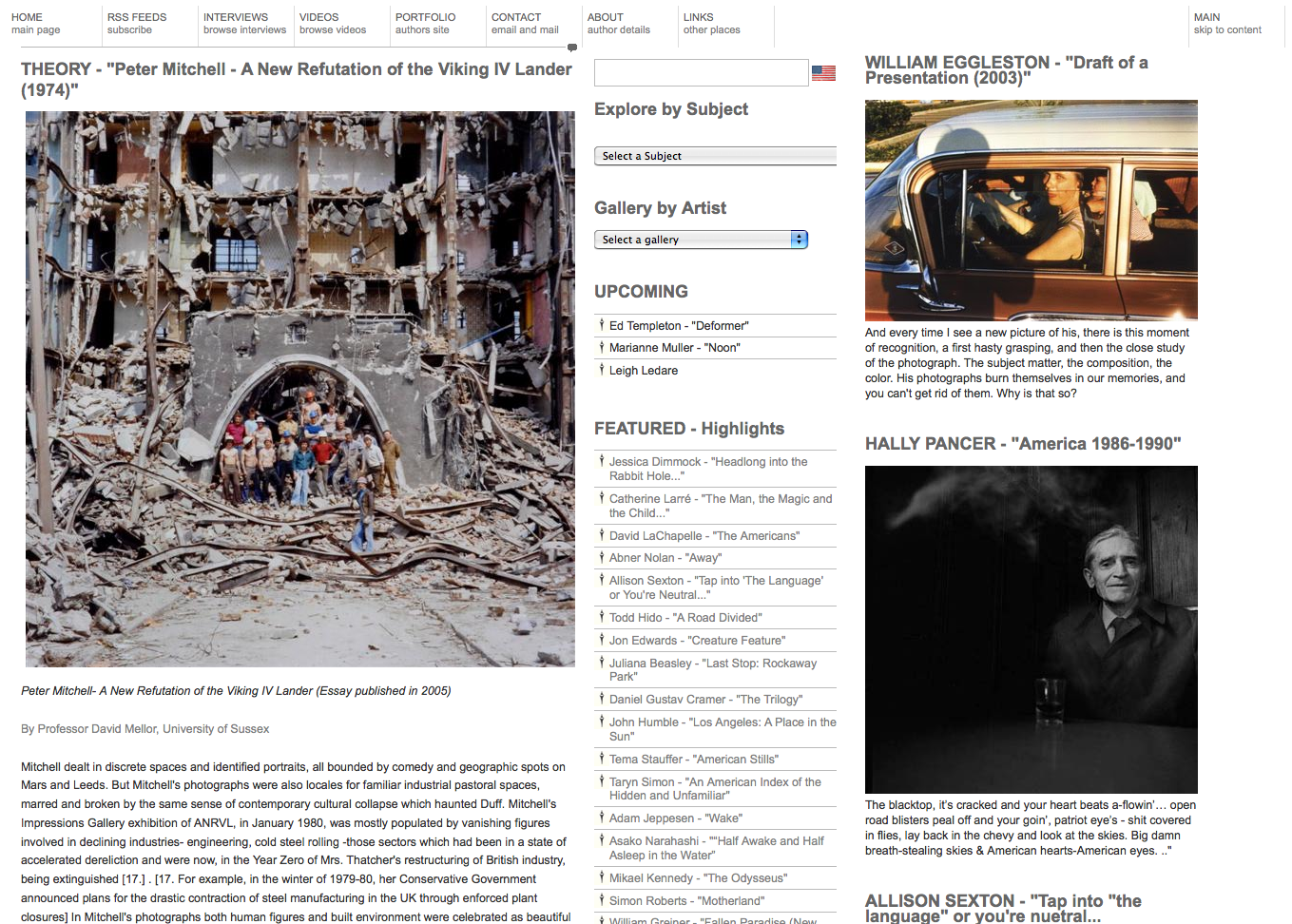 THE COLOUR PHOTOGRAPHS OF PETER MITCHELL | We English